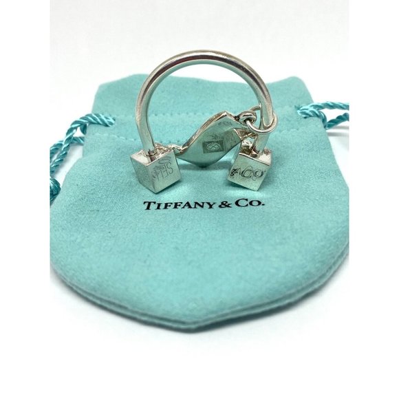 Tiffany & Co. | Jewelry | Tiffany Co Silver Buy Sell Hold Key Ring Key ...